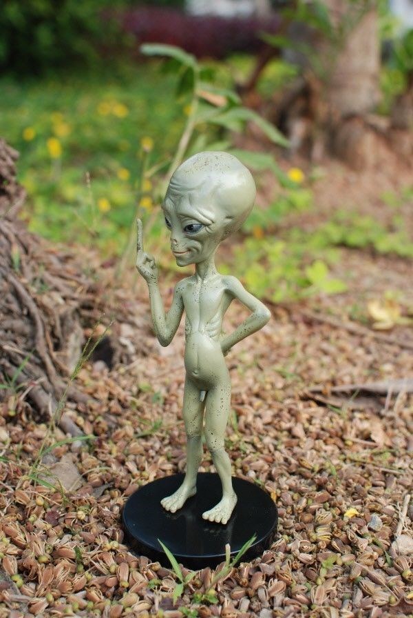 Paul Alien Middle Finger