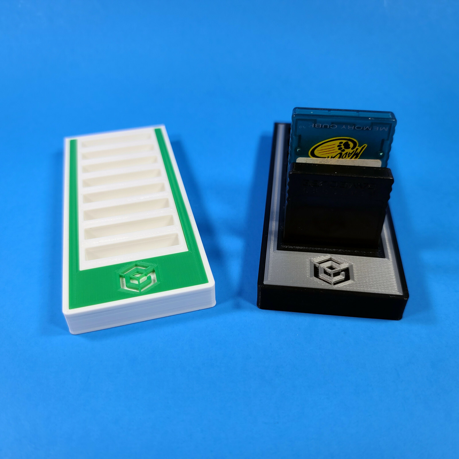 Custom GameCube Memory Card Holder Organizer Storage Tray 3D Printed ...