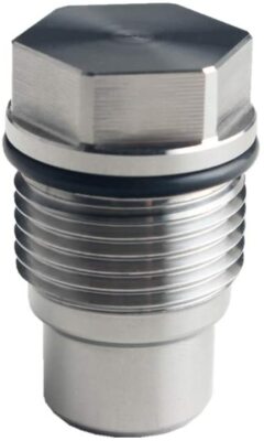 Race Fuel Rail Valve Plug For 2004.5-2010 6.6L Duramax Diesel LLY LBZ ...