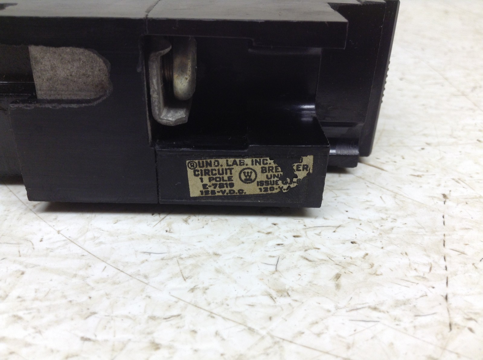 Westinghouse E1020 20 Amp 1 P 120 VAC 125 VDC Circuit Breaker E 1020 ...