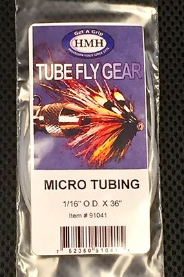 HMH MICRO FLY TYING TUBE. CLEAR, 36" X 1/16" OD. TIE TUBE FLIES | eBay