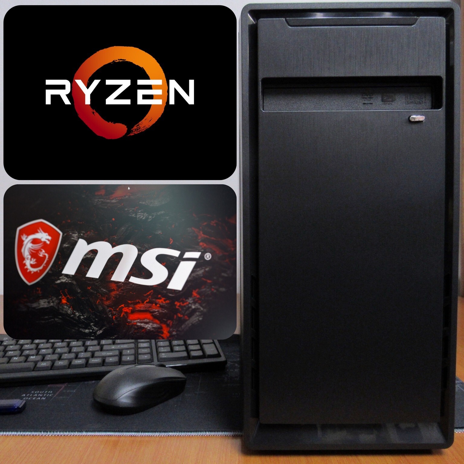 Ryzen 5 Mini Tower Computer w/16 GB RAM, Radeon RX Vega Graphics and ...