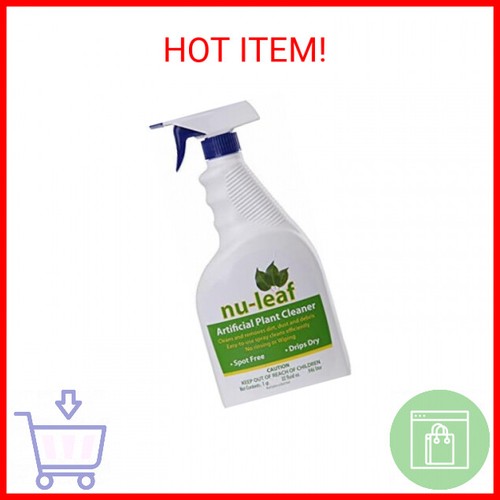NuDell Nu-Leaf Cleaner Spray for Artificial Trees and Silk Plants, No ...