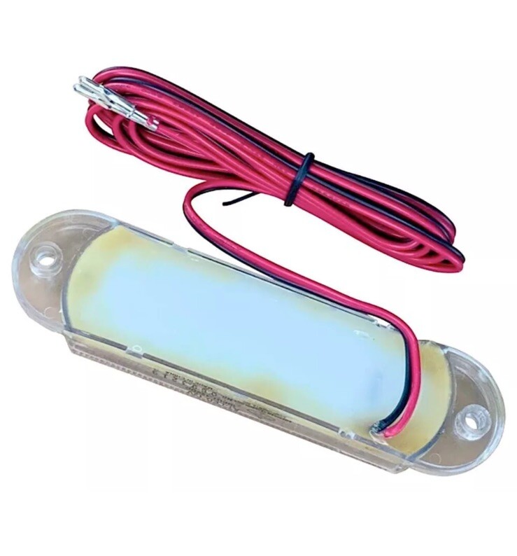 TRUCK CAP SHELL TOPPER LED DOME LIGHT SURFACE MOUNT8 LEDS ATC ATLED12V ...