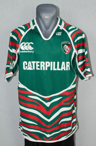 Leicester Tigers Jersey 2012/2013 Rugby Authentic Shirt Canterbury Size ...