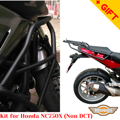 For Honda NC750X Rear rack NC 750 X Engine guard NC 750X Crash bars Kit ...