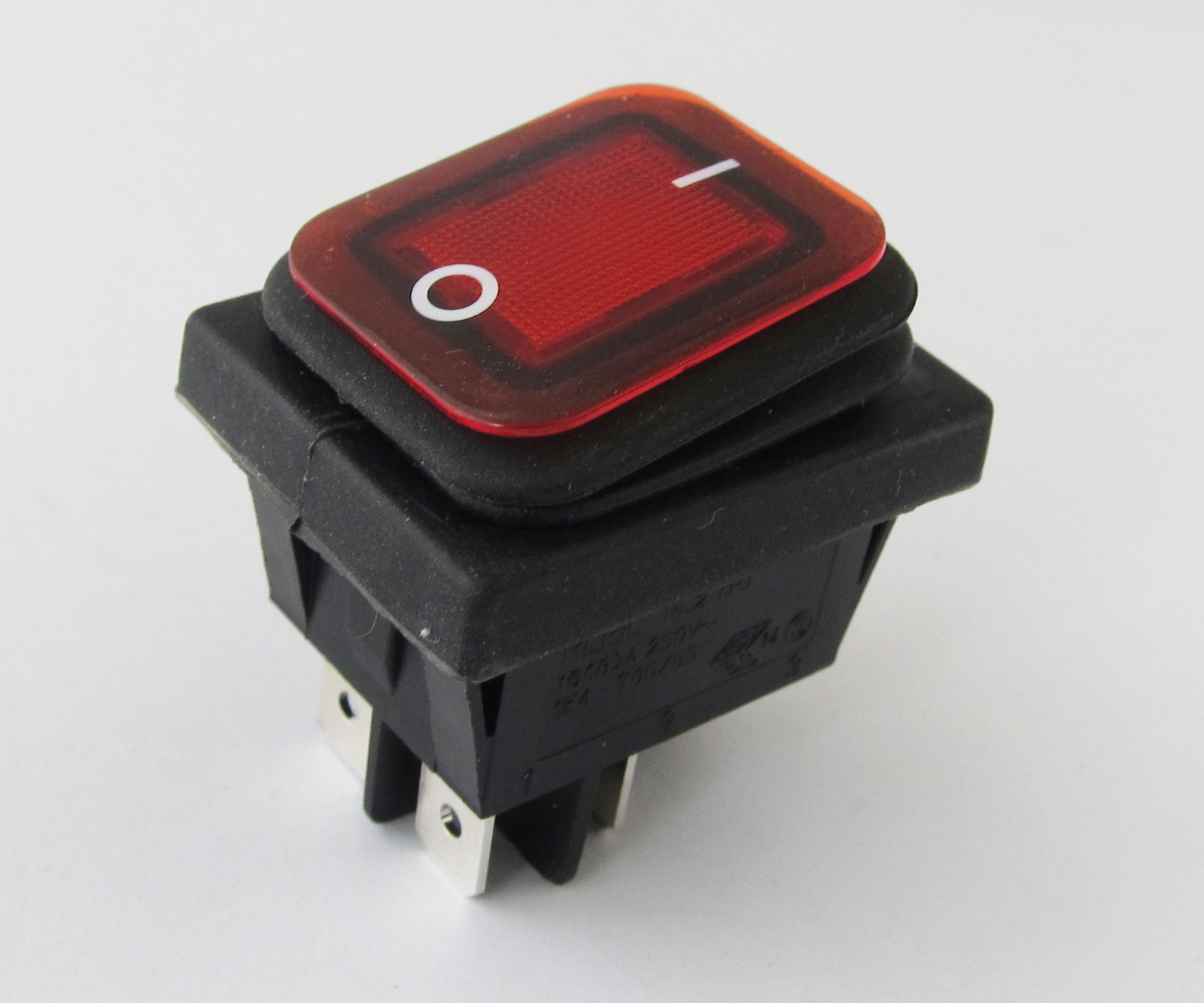 Red RLEIL RL2(P) Waterproof IP65 ON-OFF Boat Car Rocker Switch 16/10A ...