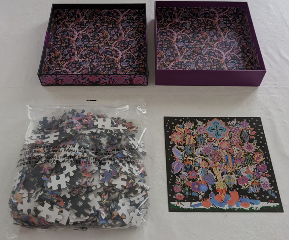 Liberty Christmas Tree of Life 500 Piece Foil Puzzle by Liberty of ...