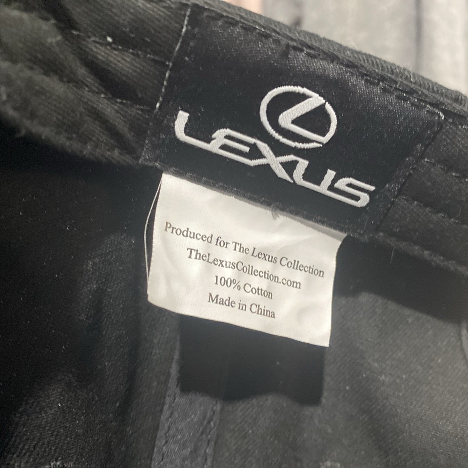 Lexus Adjustable Baseball Cap Hat Strap Back Silver Embroidery Logo ...