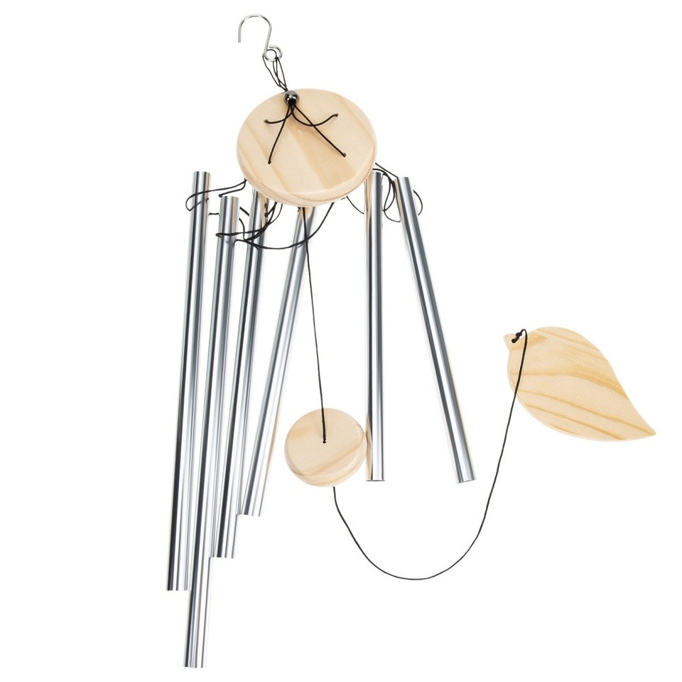 Unique Six Tubes Wind Bell Home Wind Chime Hanging Adorn Yard Bell ...