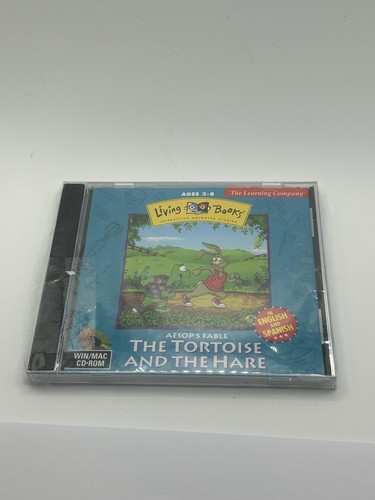 Living Books The Tortoise and the Hare •PC CD-ROM For Kids Windows 3.1 ...