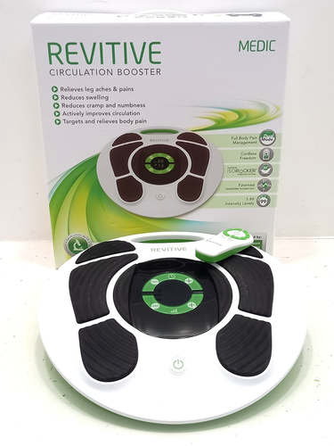 Revitive Circulation Booster Medic Relieves Leg Aches & Pains Boxed ...