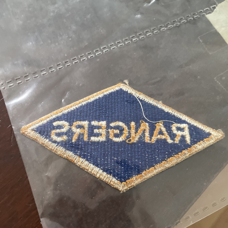 Original WWII US Army "Rangers" Patch, Embroidered | eBay