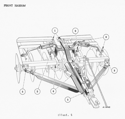 Farmall Cub Disc Harrow