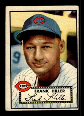 1952 Topps #156 Frank Hiller RC - GOOD - EXACT SCAN - LOW GRADE SET ...