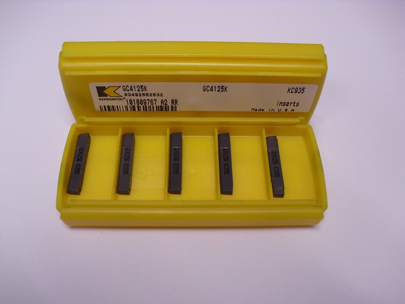 GC4125K KC935 KENNAMETAL Insert **10PCS** Genuine | eBay