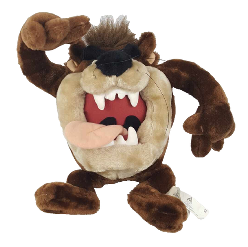 Taz the Tasmanian Devil 16" Plush Looney Tunes Vintage 1998 Beautiful ...