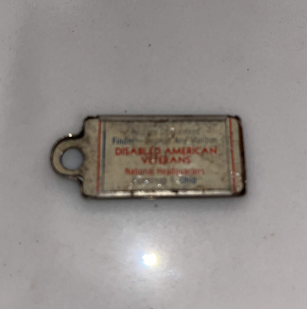 1950 Ny DAV Tag - Mini License Plate Key Chain Disabled Veteran | eBay