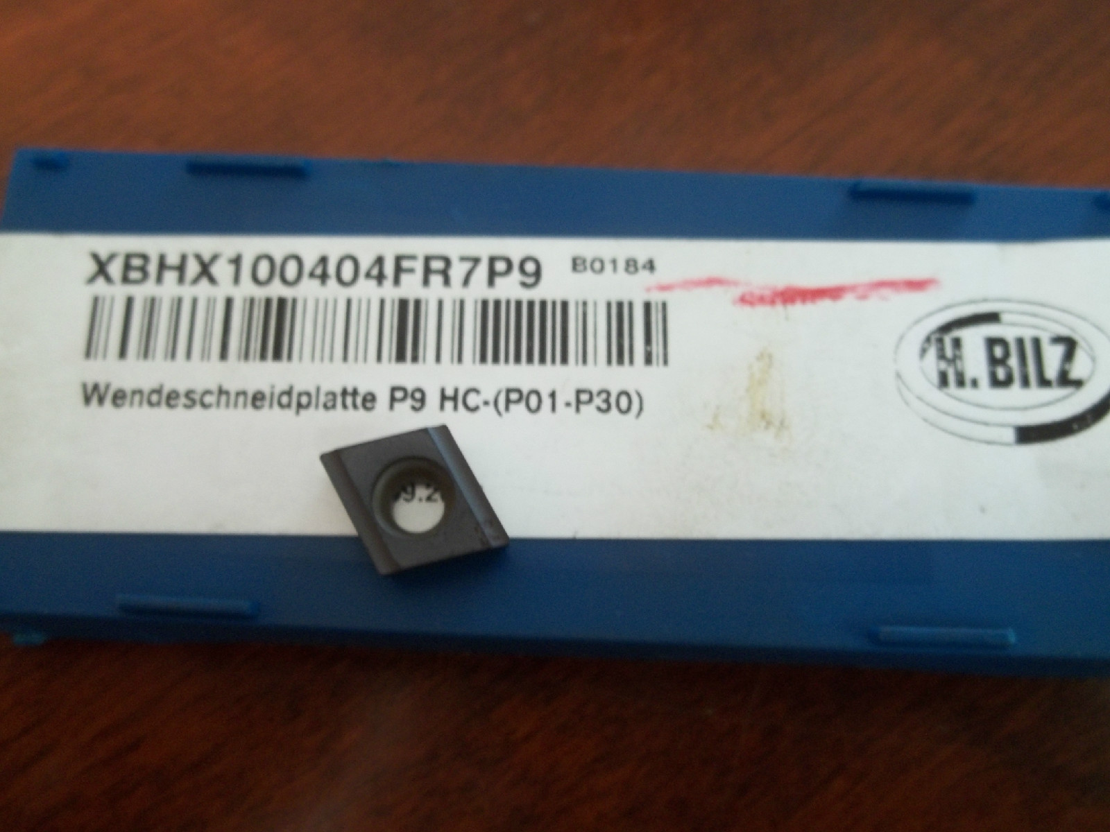 New H. Bilz XBHX100404FR7P9 Buy it Now=4 inserts Free Shipping | eBay