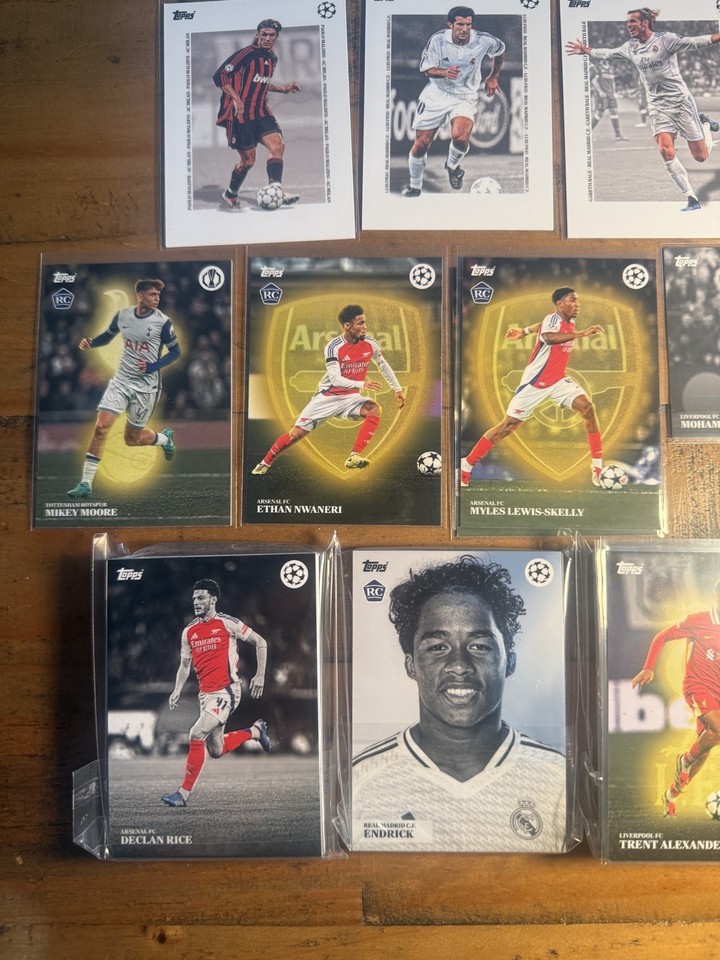 Topps Simplicidad 2024/25 UCL 72 Card Bundle - Messi, Zidane & Rookies ...