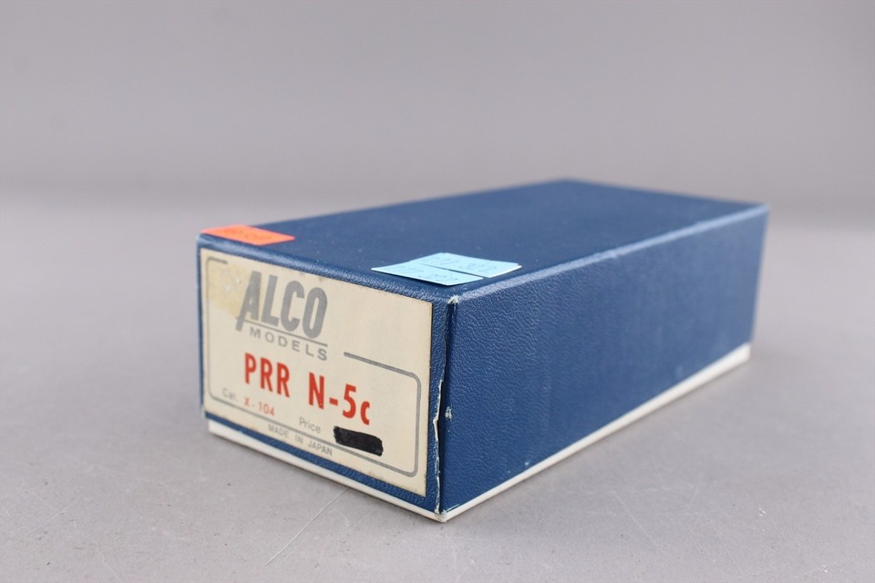 HO BRASS ALCO X-104 PRR PENNSYLANIA N5c CABIN CAR CABOOSE 477923 CUSTOM ...