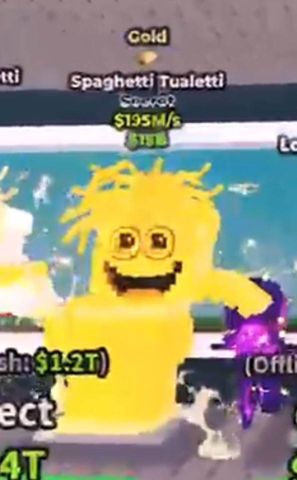 Gold Spaghetti Tualetti Taco $195M/s Steal A Brainrot | SAB | Cheap ...