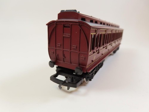 Hornby R.384 LMS Clerestory Composite Coach, OO, 99% MIB! | eBay