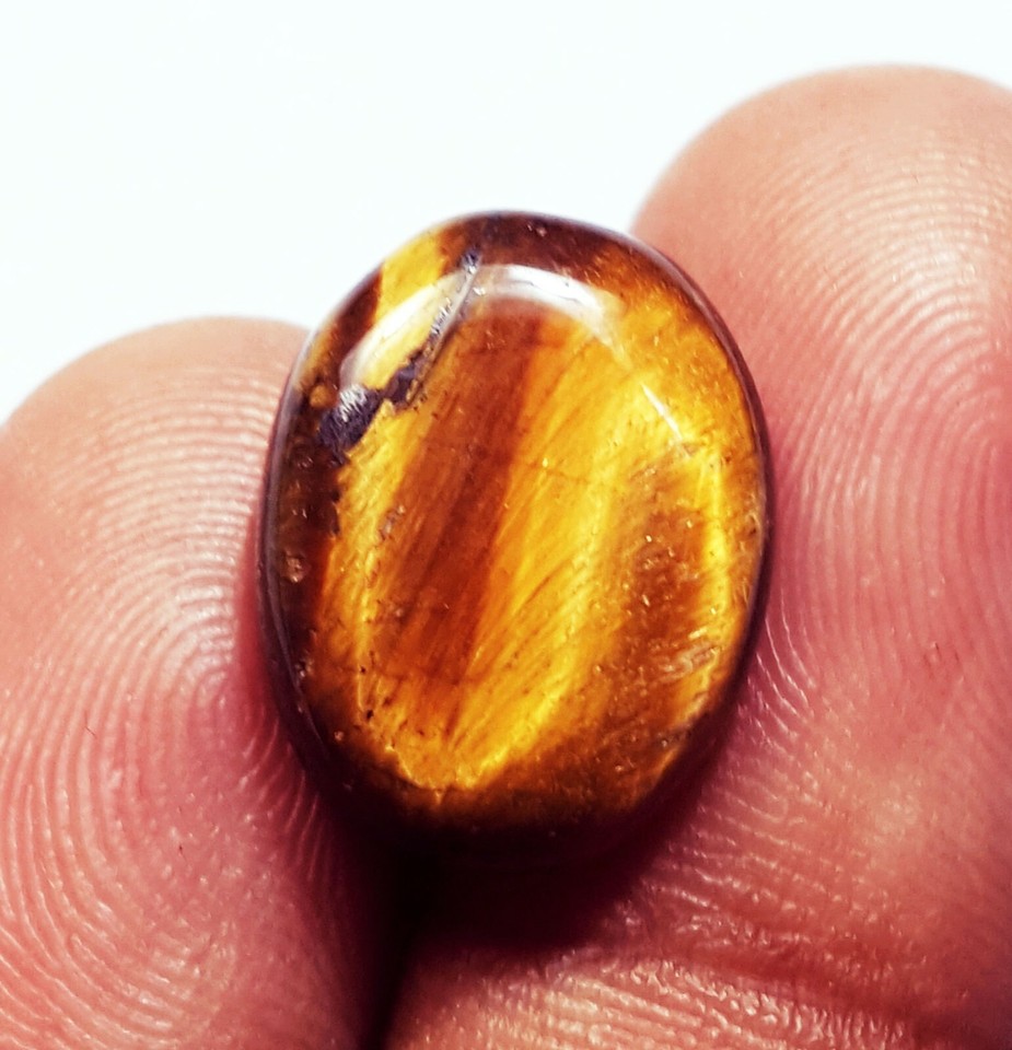 6.80 Ct Certified Natural Tiger Eye Loose Gemstone With Free Gift ...