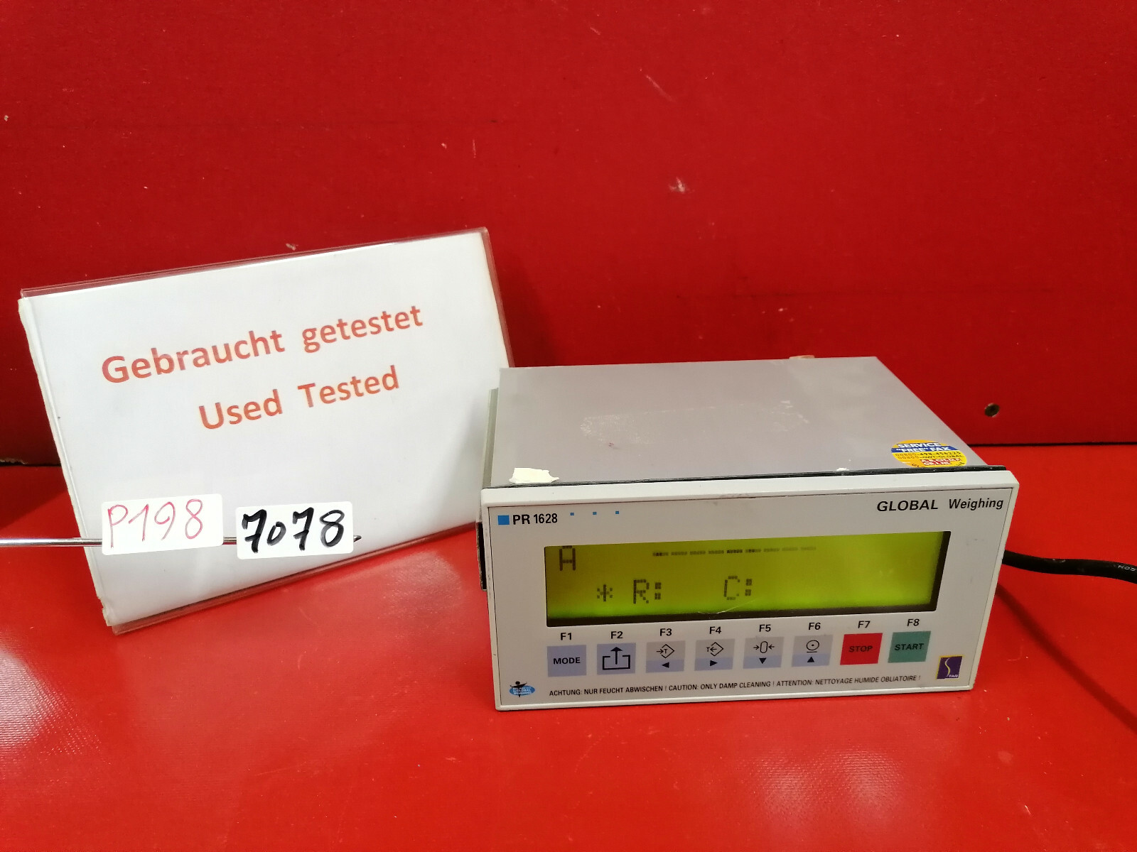 GLOBAL Weighing PR 1628/00 Gebraucht getestet | eBay