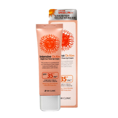 [3W CLINIC] Intensive Dr.Kim Bright Sun Tone Up Cream - 50g (SPF35 ...