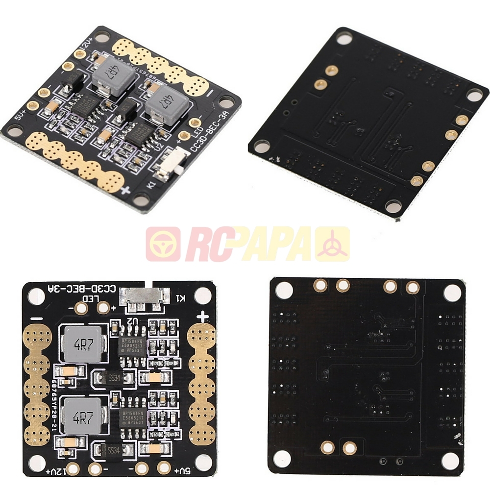 5V/12V PDB Power Distribution Board BEC for QUAD RACING FPV Multirotor ...