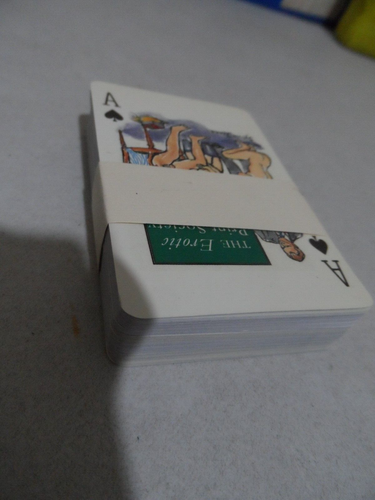 Erotic Print Society A Wicked Pack playing cards by Sylvia Jones, perfect | eBay
