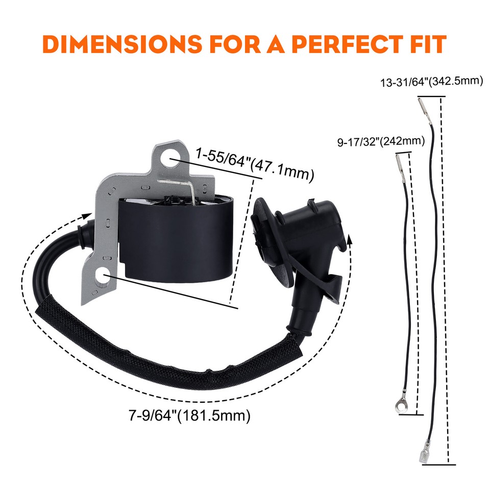 Hipa Ignition Coil For Stihl 046 MS460 MS650 066 MS660 Chainsaw # 1122 ...
