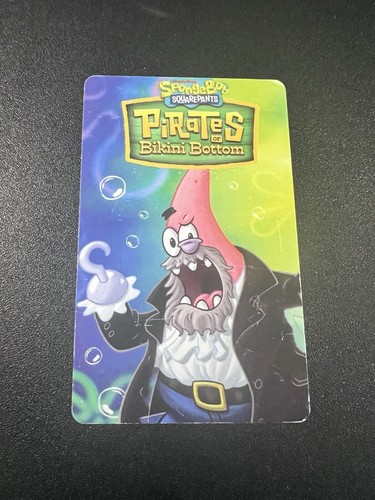 SpongeBob Pirates of bikini bottom Arcade Card - 002 Patrick Star | eBay