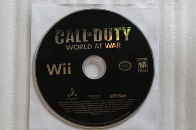 Call of Duty World at War Wii Disc Only | eBay