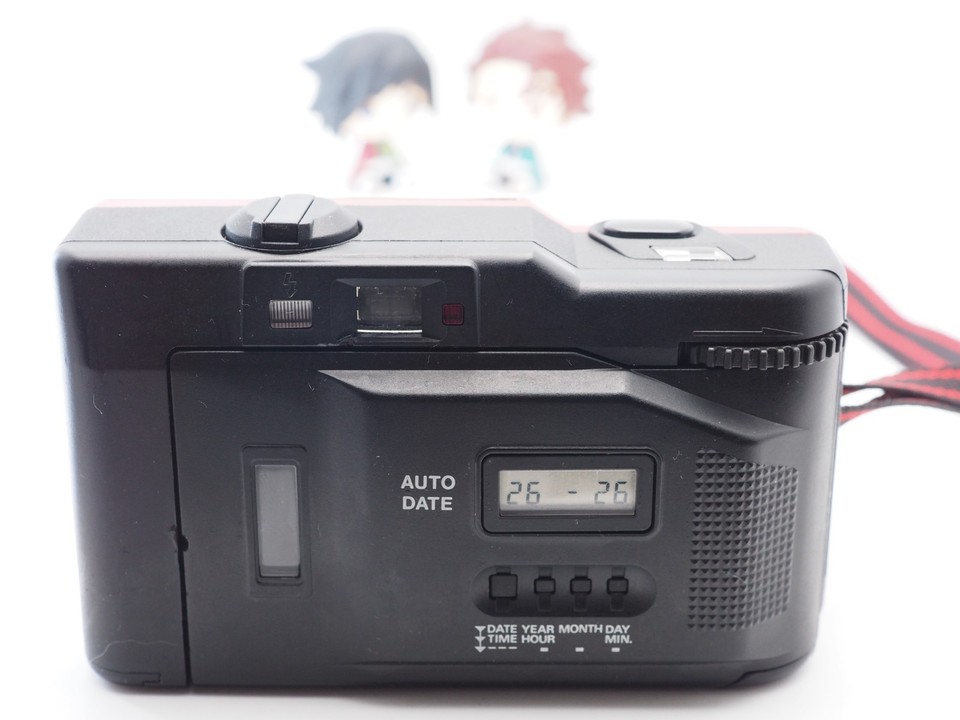 SALE Konica Tomato Auto Date Red 35mm Film Camera From JAPAN #J167 ...