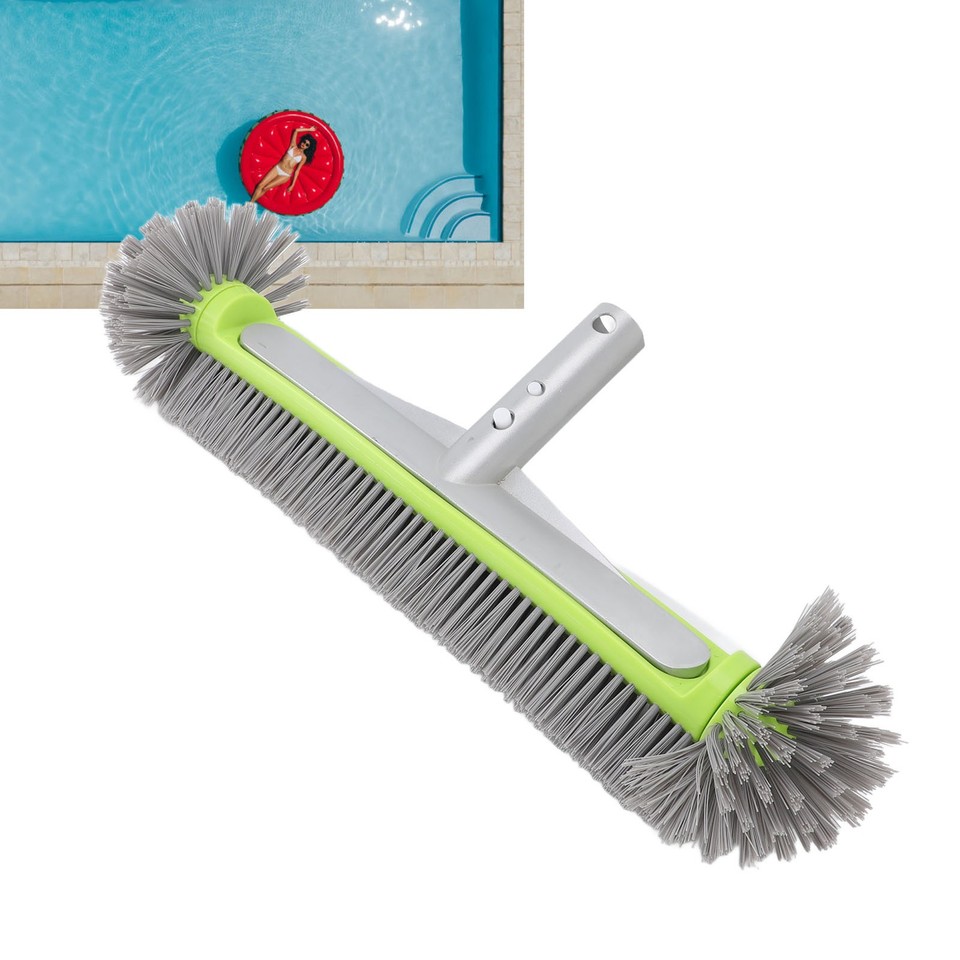 Pool Cleaning Brush Head Plastic Nylon Bristles Prevent Scratch ...