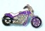Purple Ribbon Pin Motorcycle Awareness Epilepsy Cystic Fibrosis Cancer ...