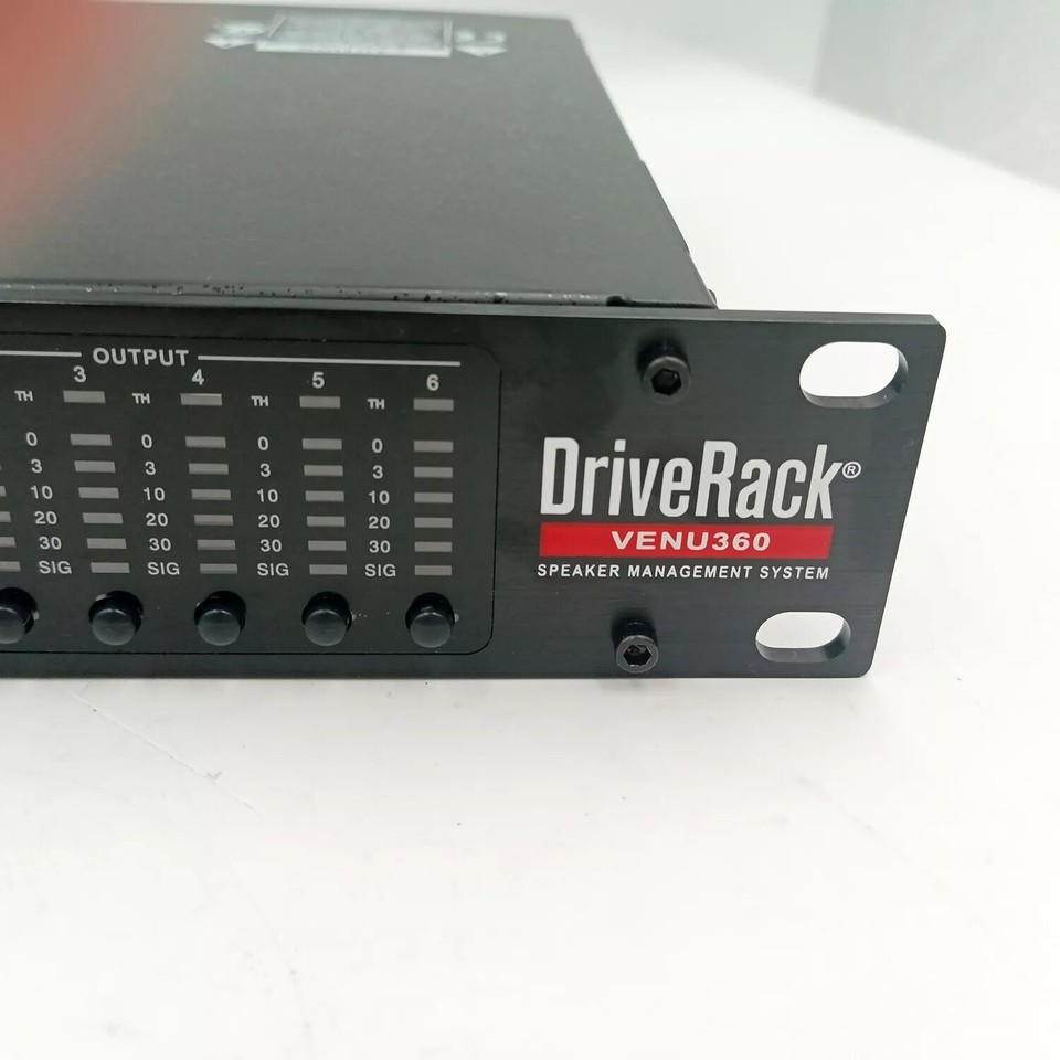 DBX DriveRack VENU360 Venue 360 3x6 Loudspeaker Management System ...