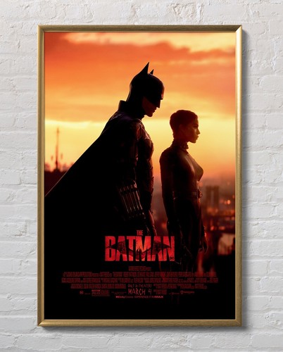 The Batman 2021 Movie Poster 24"x36" Glossy Unframed 21052 | eBay