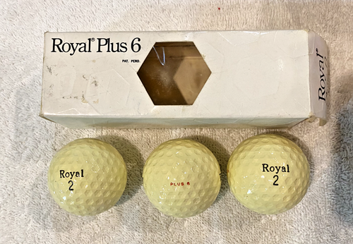 VINTAGE Royal Plus 6 Golf Ball sleeve. UNIROYAL Made In USA, NIB | eBay