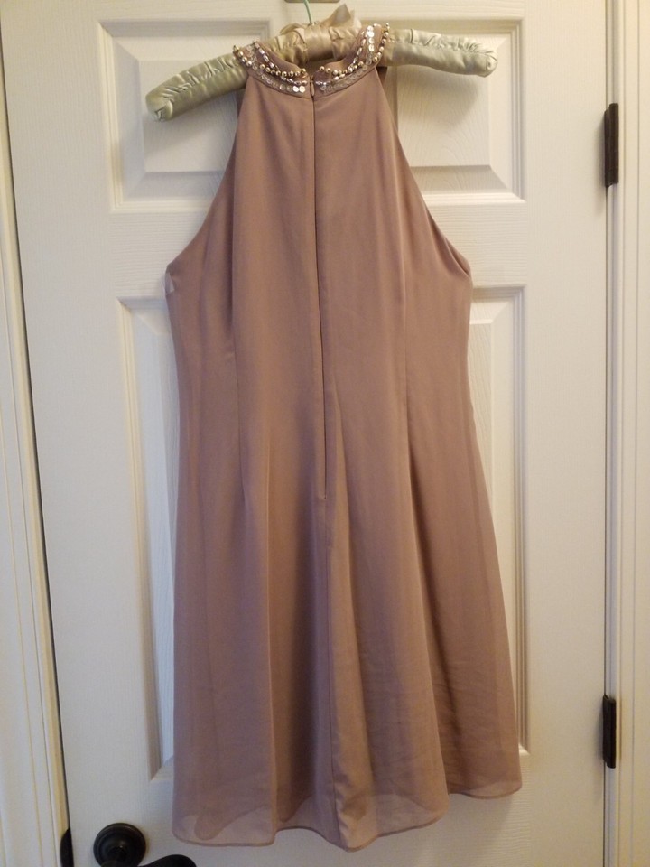 SLNY champagne color size 8 wedding dress | eBay UK