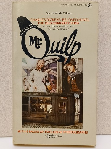 Charles Dickens Old Curiosity Shop Mr Quilp ~ Movie Tie-In 1975 ...