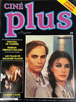 Magazine Ciné plus n°3, Farah Fawcett-Majors, Carole Laure, Leslie ...