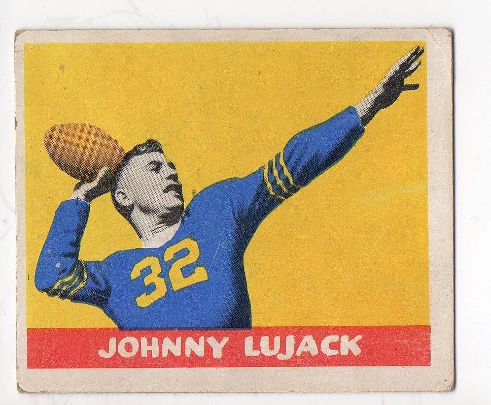 1948 Leaf Football Card #13 Johnny Lujack-Chicago Bears G-Vg Card | eBay
