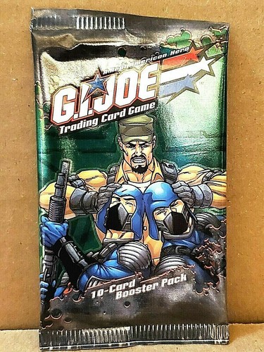 WOTC G.I. Joe Trading Card Game Booster Pack - Gung Ho Cover (SEALED ...