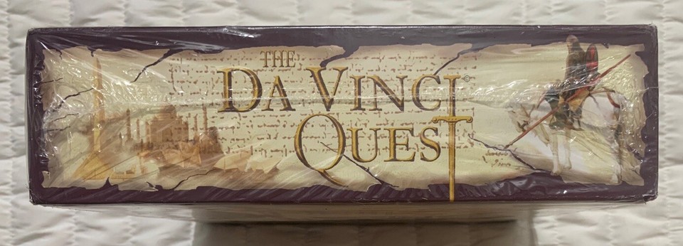 The Da Vinci Quest Board Game Family Trivia By The Movie Game Inc New ...