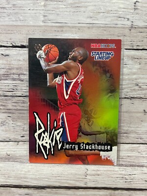 1995-96 Hoops Kenner Starting Lineup Cards - Jerry Stackhouse | eBay
