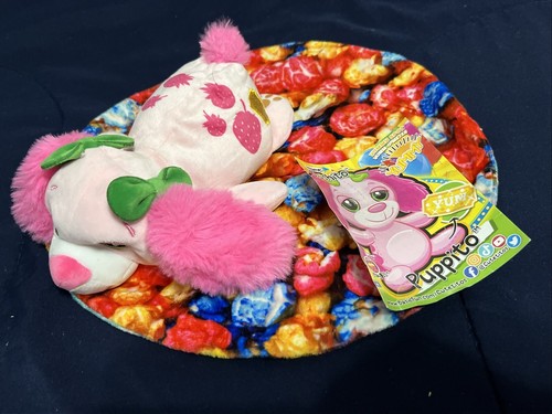 Cutetitos Carnivalitos Bushito Puppito Strawberry Plush Dog Scented 7.5 ...