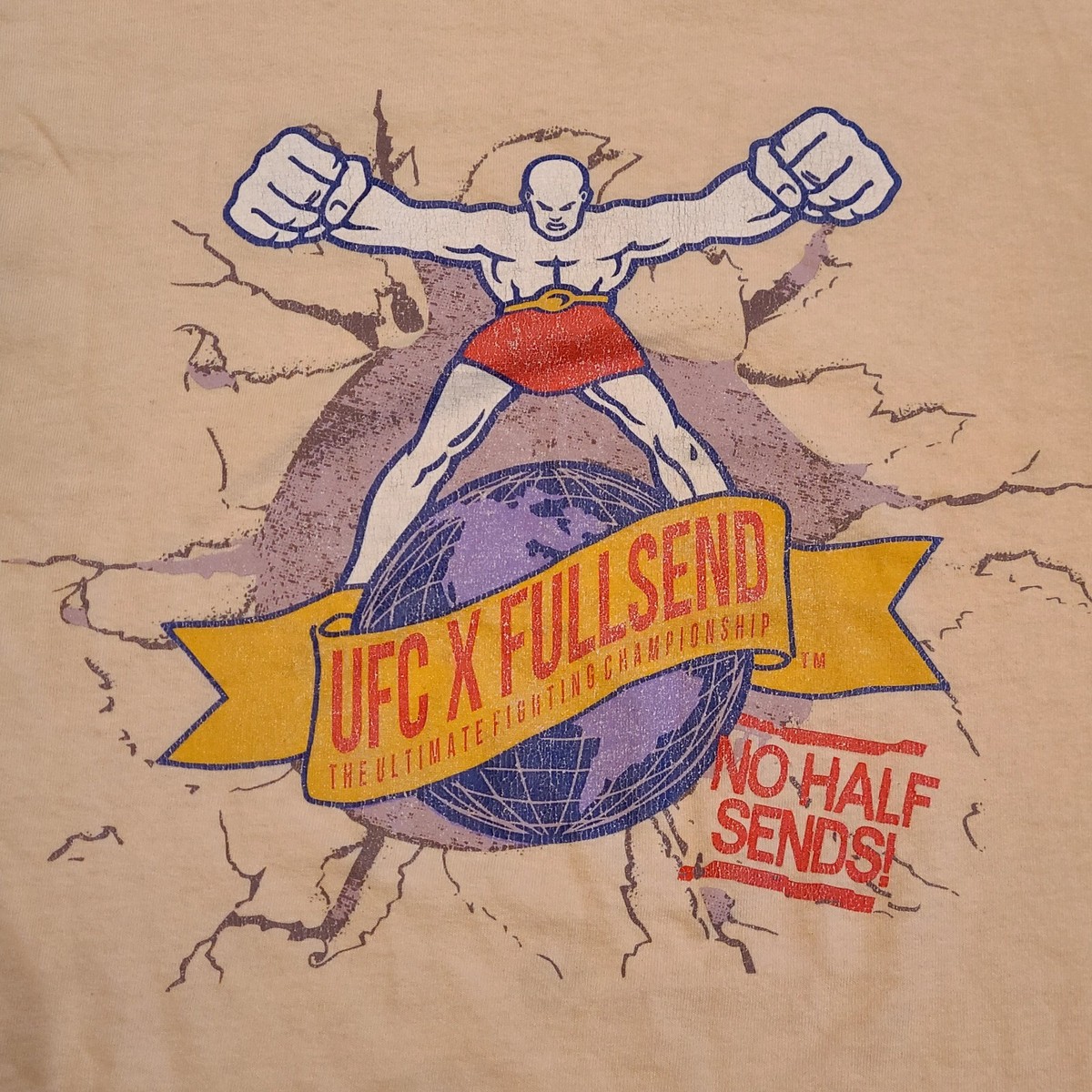 Ufc Original Logo Old UFC MMA Ultimate World SUPERFIGHT Championship